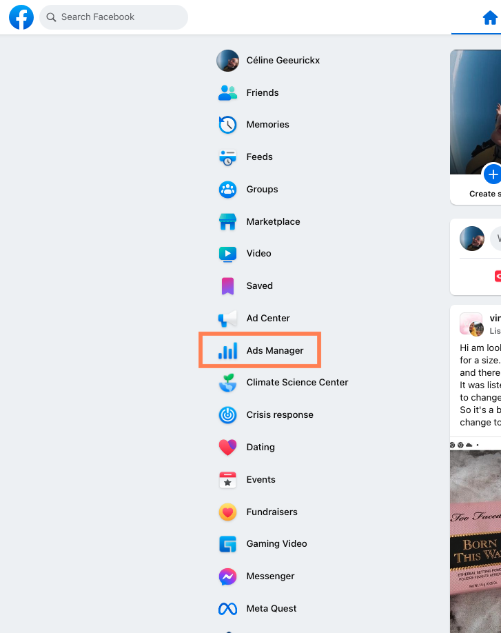 How to create and set up a business account in Meta Business Manager?