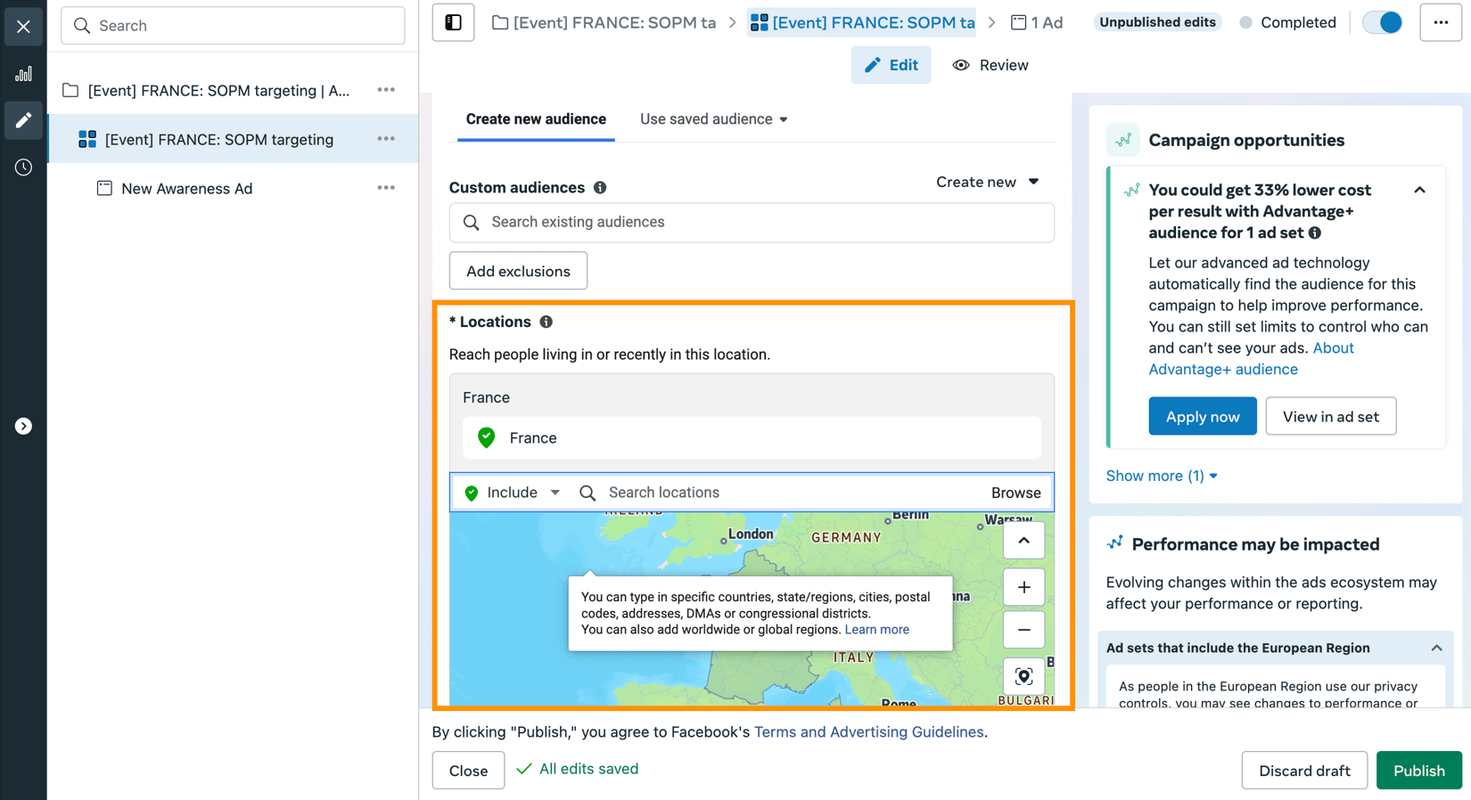 How to use the data in the Export for Ads