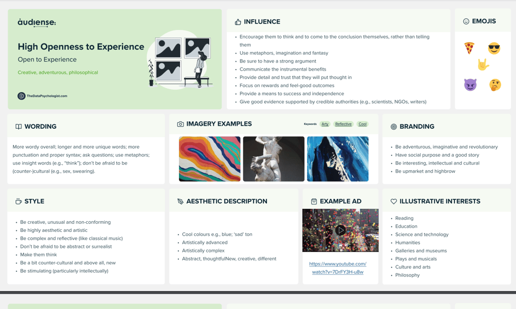 How do I use Personality Insights Tab?