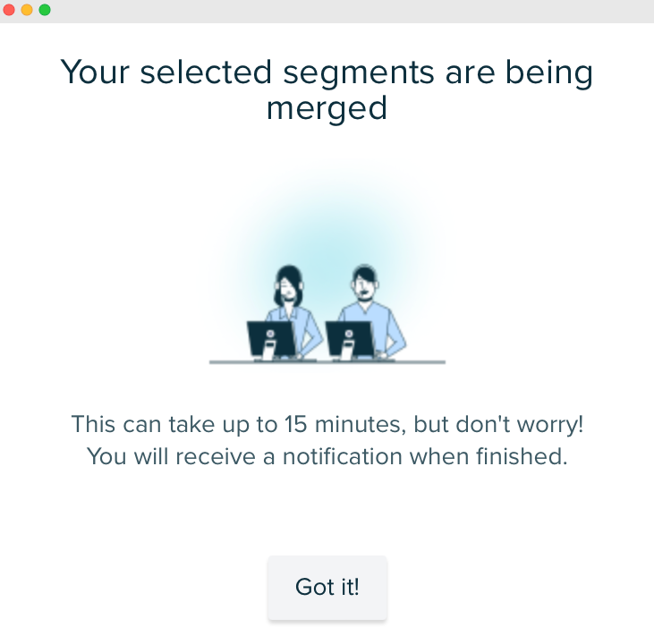 Merging clusters in your Insights reports